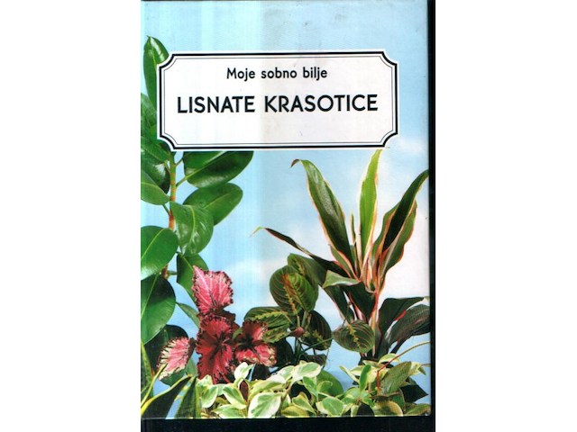 MOJE SOBNO BILJE - LISNATE KRASOTICE +