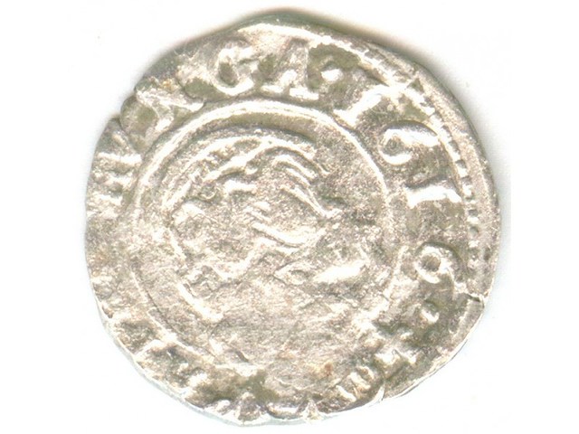 Madjarska denar Matyas II 1616 KB   VF/XF