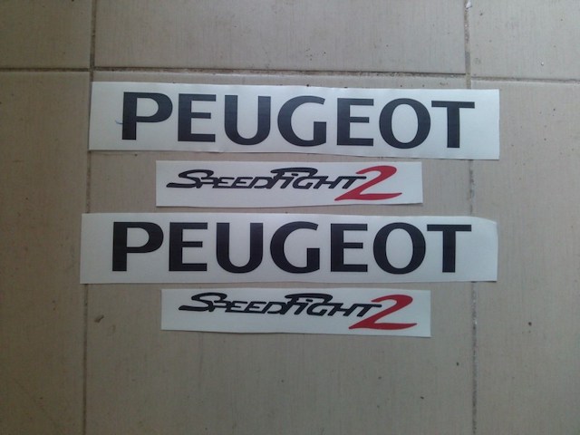Nalepnice za motore Peugeot SpeedFight2