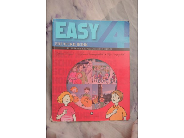 Easy 4 - engleski jez. udzbenik + r.sveska za 4.