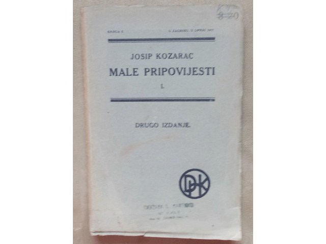 MALE PRIPOVJESTI - JOSIP KOZARAC