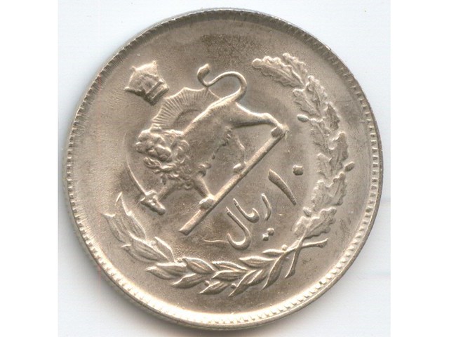 Iran 10 riala 1976 UNC