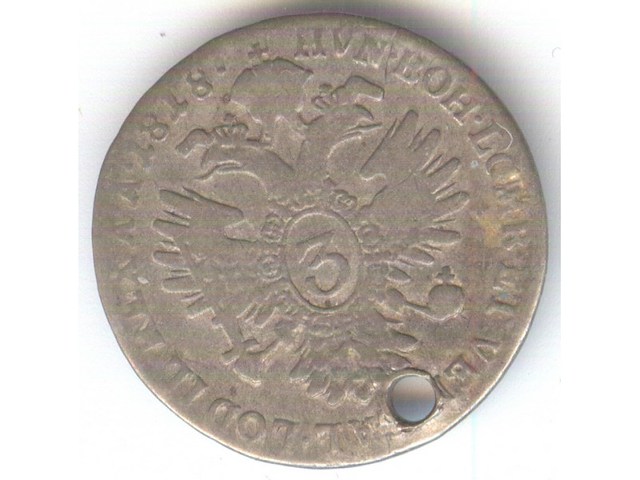 Austrija  3 kreuzer 1818
