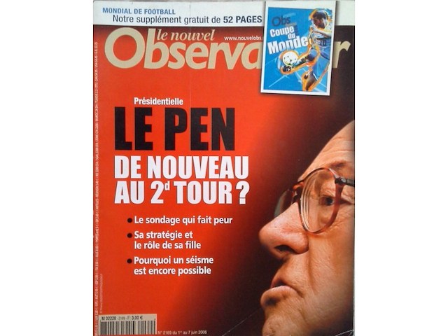 Le nouvel Observateur  - No 2169