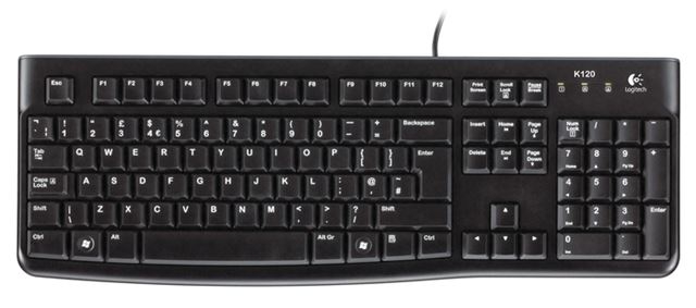 TAST. LOGITECH K120 retail US