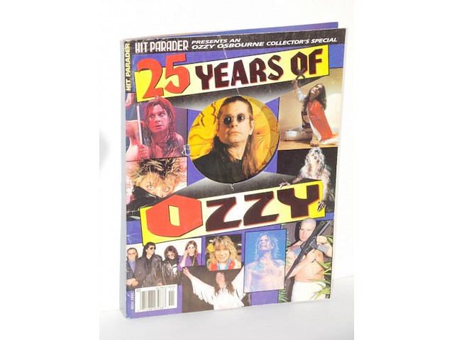 HIT PARADER 25 YEARS OD OZZY OSBOURNE