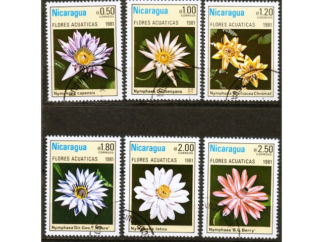 kt193d, 15. sept.1981. Nicaragua M2201-7(-o-)6/7