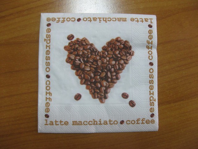 Salveta coffee heart