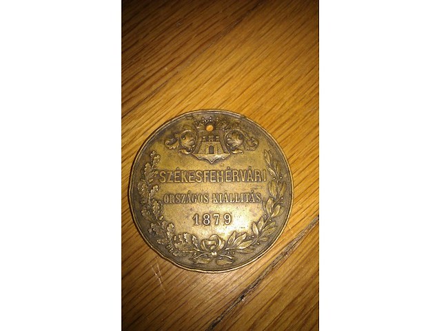 Mađarska - Szekesfehervar medalja 1879