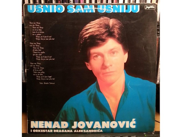 NENAD JOVANOVIĆ - USNIO SAM USNIJU - LP