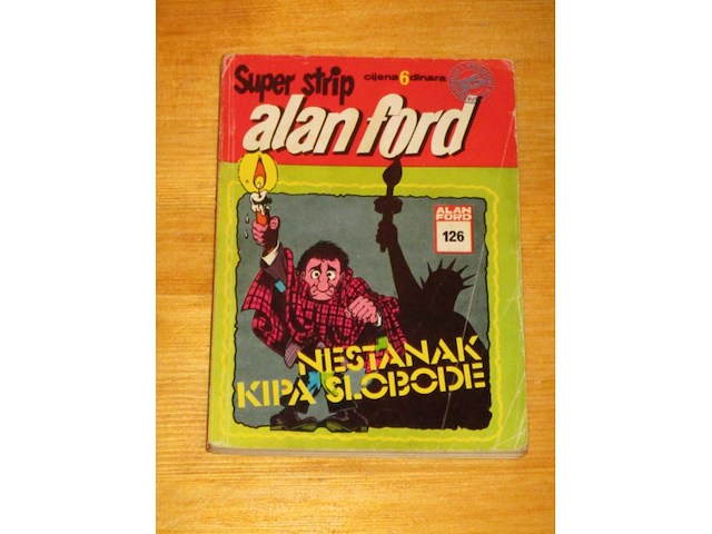 Alan Ford 126 - Nestao je kip slobode