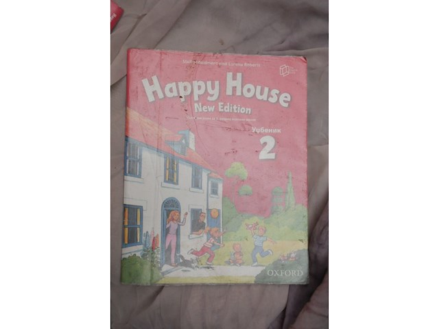 Happy house 2 - udzbenik + r.sveska za 2. r. engleski