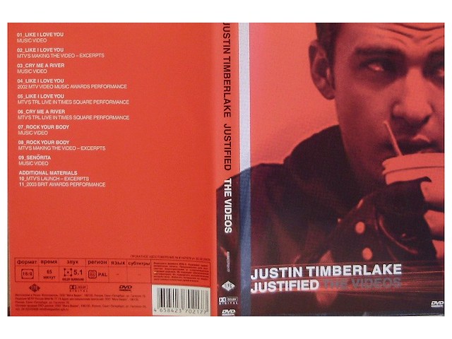 JUSTIN TIMBERLAKE-  JUSTIFIED - THE VIDEOS