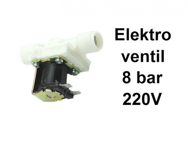 Elektromagnetni ventil - 8 bar - 220 V - 1/2 cola