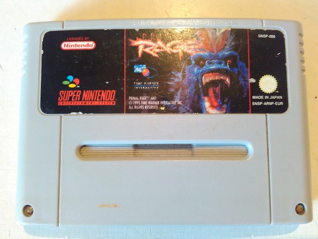 nintendo snes k primal rage ispr ko sa slike