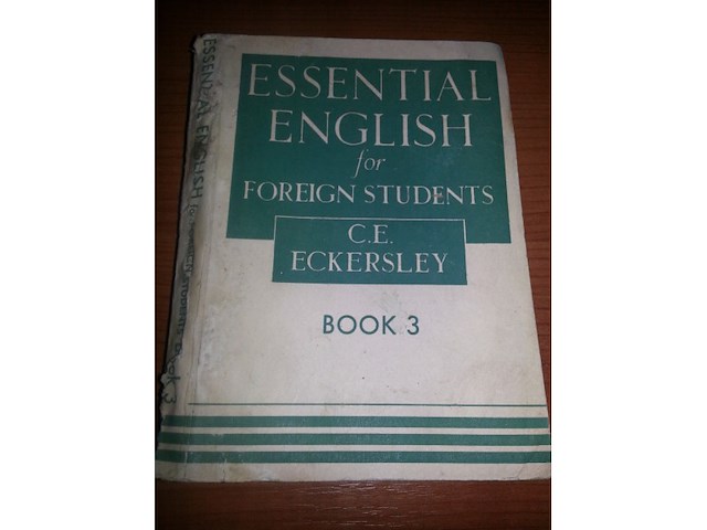 Essential english for foreign students, book 3