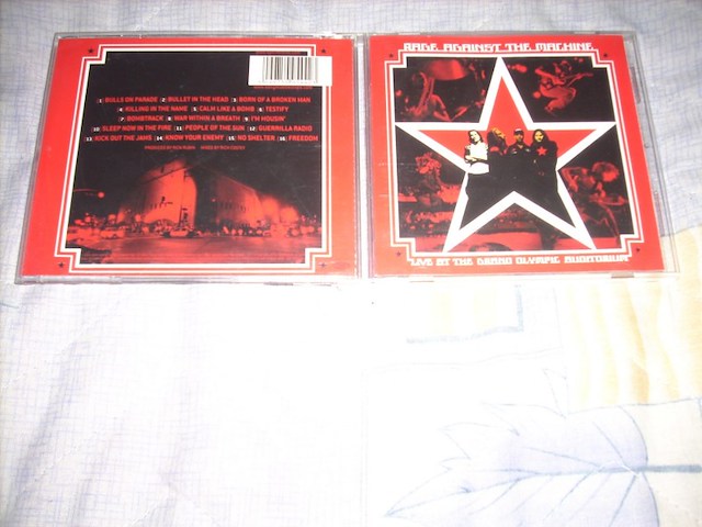 Rage Against The Machine–Live At The Grand Olympic CD