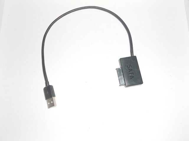 SLIM SATA to USB adapter konvertor 13 pin 7+6 pinski