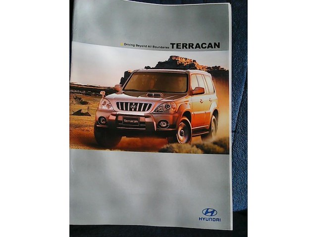 AUTO KATALOG TERRACAN HYUNDAI